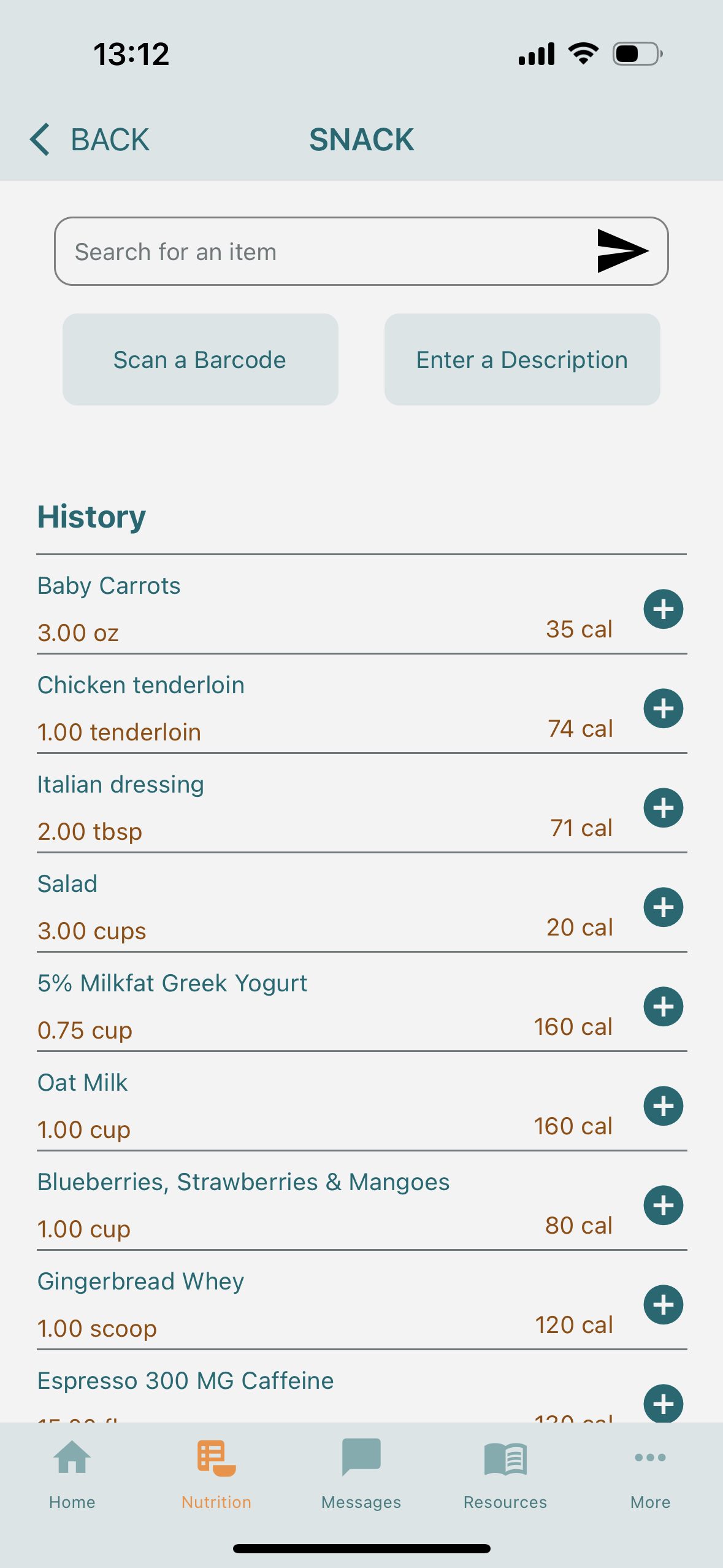 How to Scan Barcodes in the Nutrition Tracker - Prescribe FIT