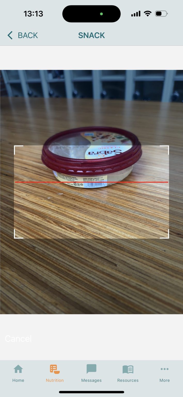 How to Scan Barcodes in the Nutrition Tracker - Prescribe FIT