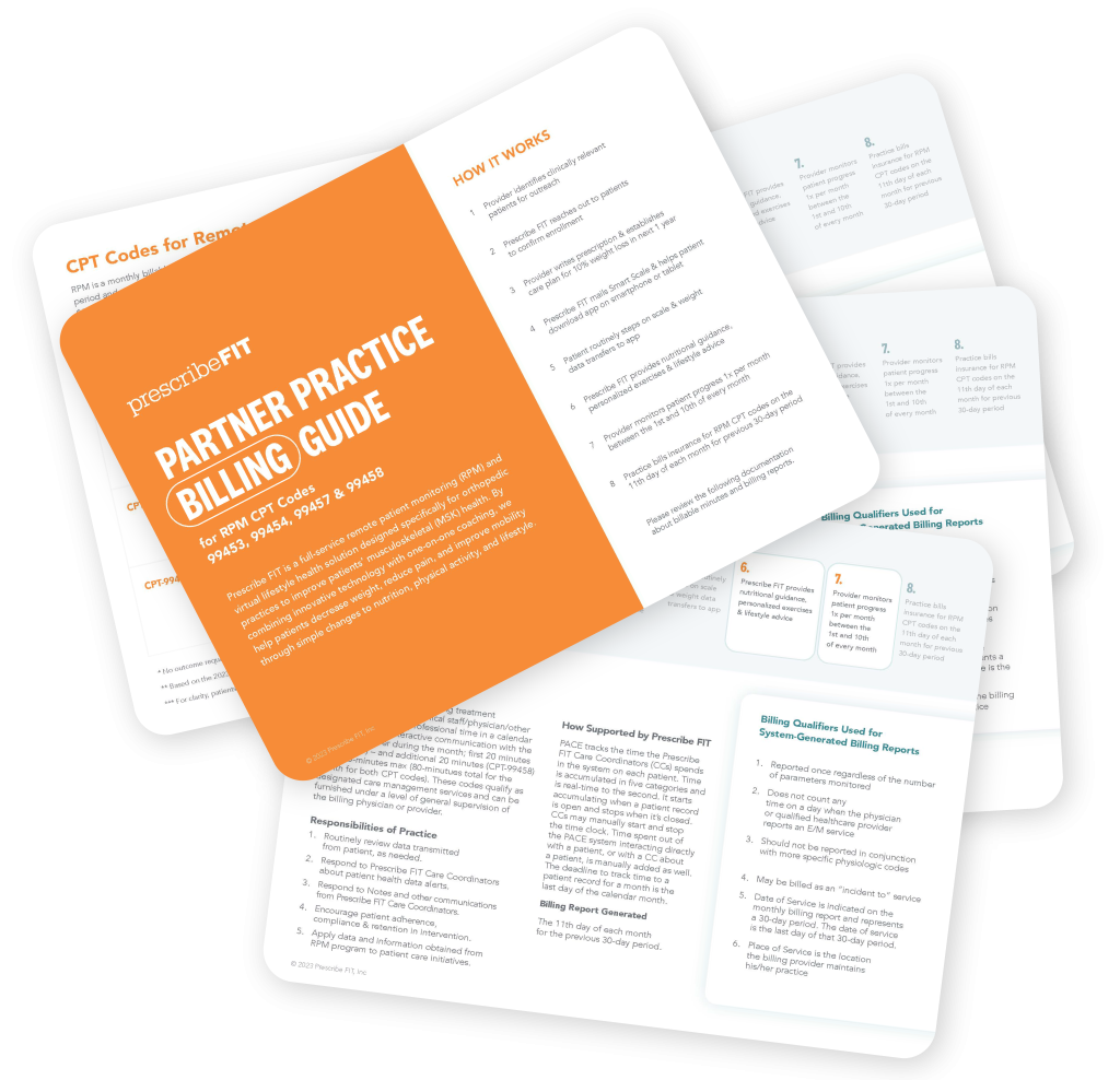 RPM CPT Code Billing Guide Prescribe FIT RPM CPT Code Billing Guide Prescribe FIT