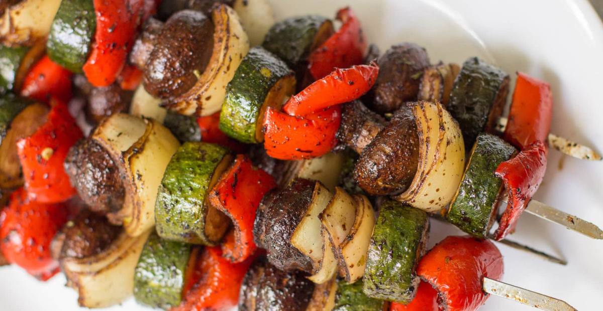 Vegetable Kebabs - Prescribe FIT