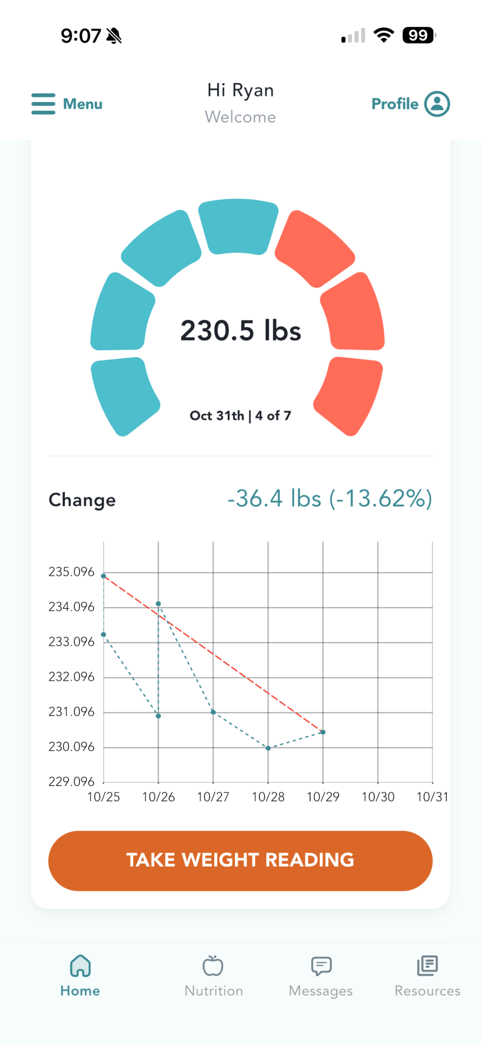 How to Take a Weight Reading - Prescribe FIT
